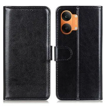 XIAOMI REDMI TURBO 5 MAX/POCO X8 PRO MAX WALLET CASE WITH STAND - BLACK