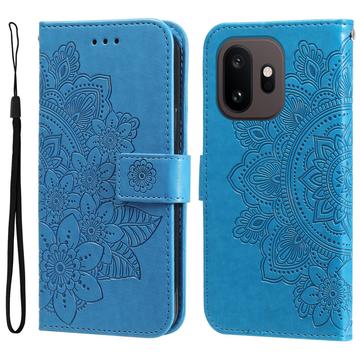 ONEPLUS 15T MANDALA WALLET CASE WITH WRIST STRAP