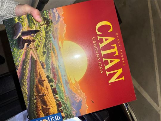 CATAN osnovna igra na srpskom-Novo-neotpakovano