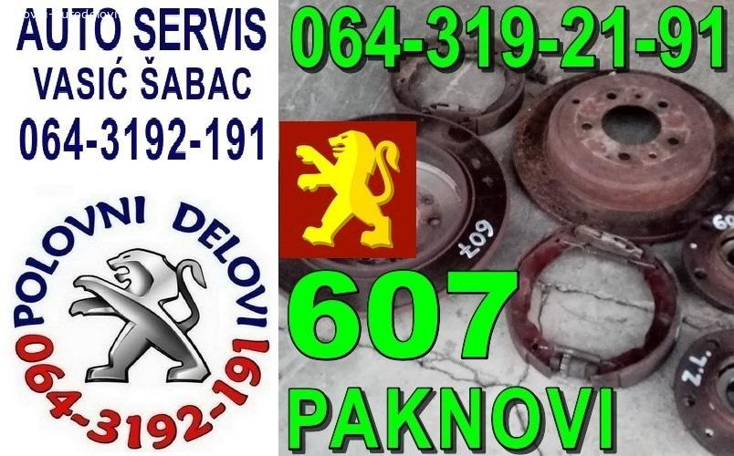 PAKNOVI ZADNJI PEŽO 607
