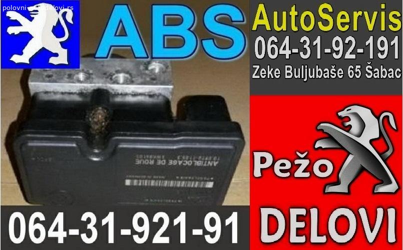 ABS PEŽO 407 307 406 607 807 206 106 306