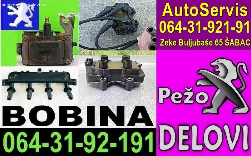 BOBINA PEŽO 106 306 PARTNER 405 605 806 309 205 PEUGEOT