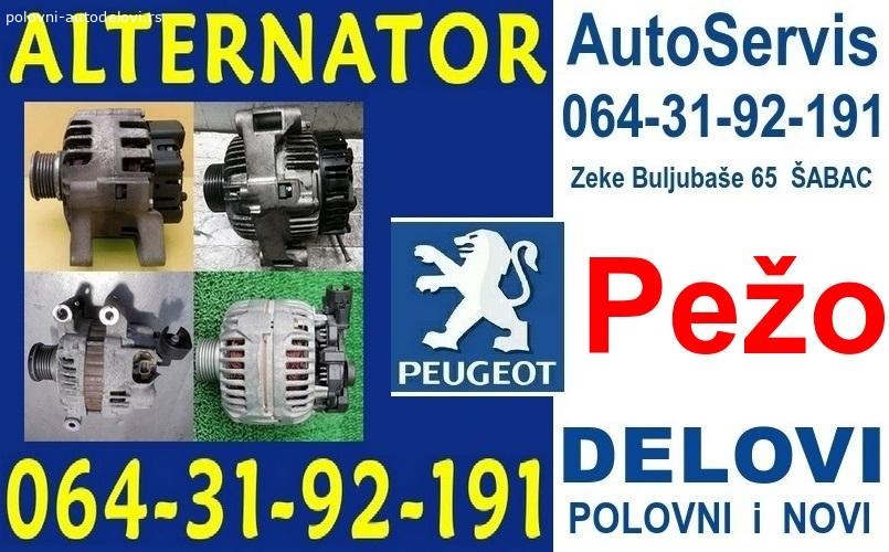 ALTERNATOR PEŽO 407 607 307 406 807 206 PARTNER 306 106