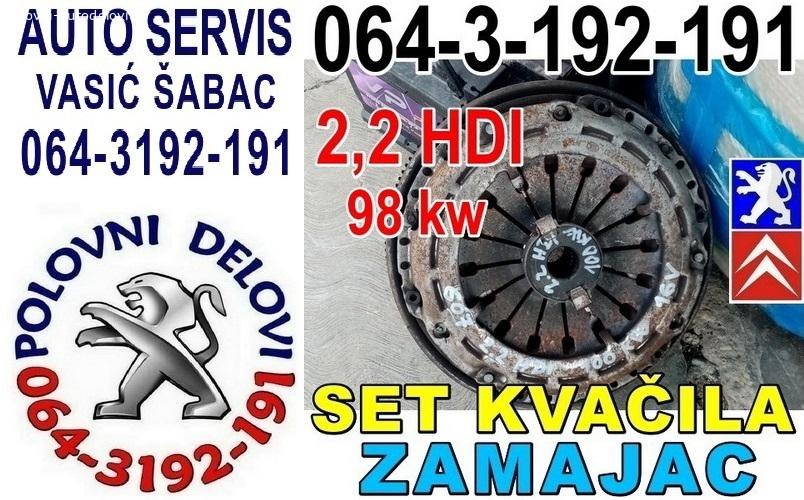 ZAMAJAC PLIVAJUĆI I SET KVAČILA PEŽO 607 2,2 HDI PEUGEOT