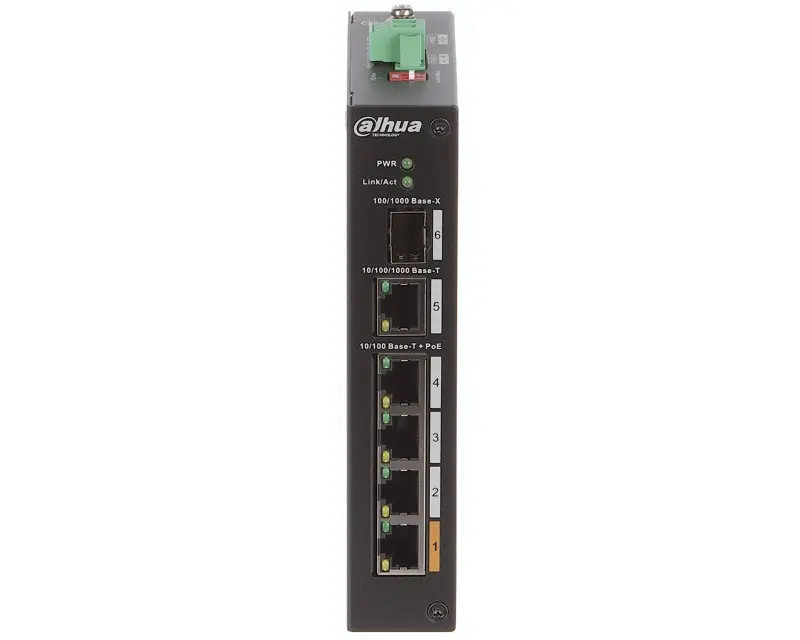 DAHUA Switch PFS3106-4ET-60-V2 4port Unmanaged PoE