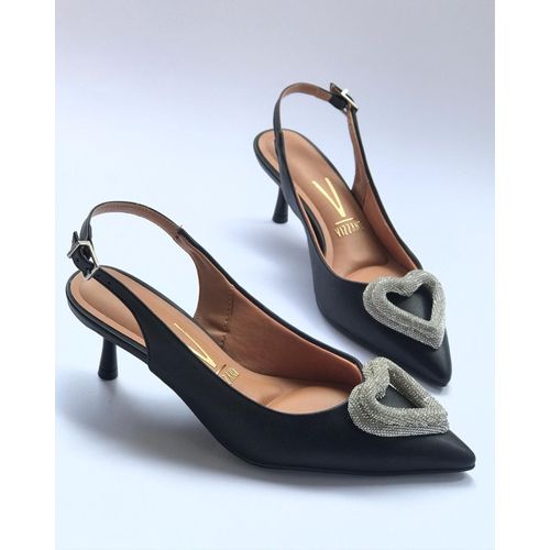 Sandaleta / Black Heart