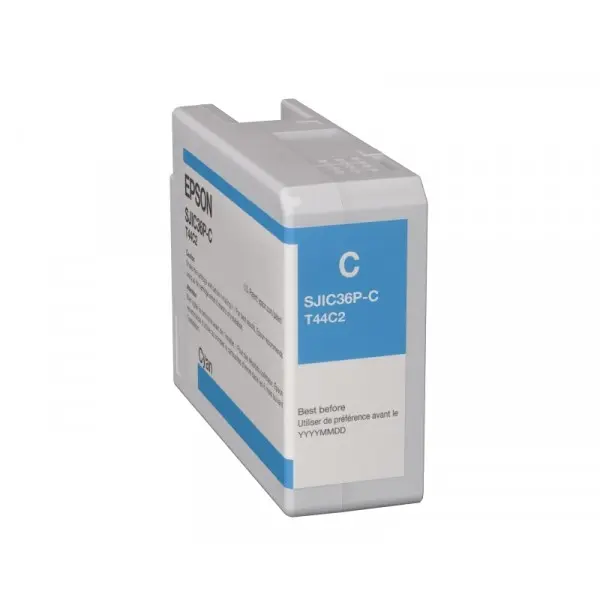 EPSON T44C240 Ink Kertridž Cyan, Beli