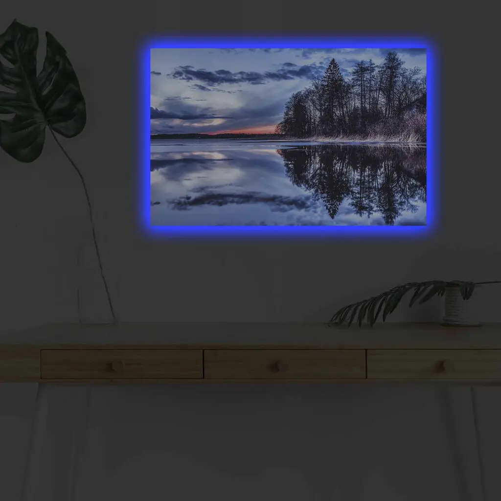 Wallity Slika sa LED osvetljenjem 4570DHDACT-013, 45x70 cm