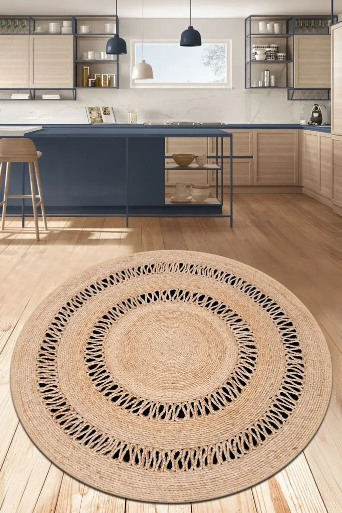 Conceptum Hypnose Tepih Jute 140, O140cm, Šareni