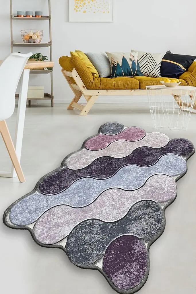 Conceptum Hypnose Tepih Circle, 80x120cm, Ljubičasti