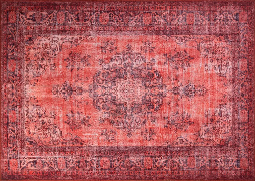 Conceptum Hypnose Tepih Blues Chenille 131, 75x230cm, Crveni