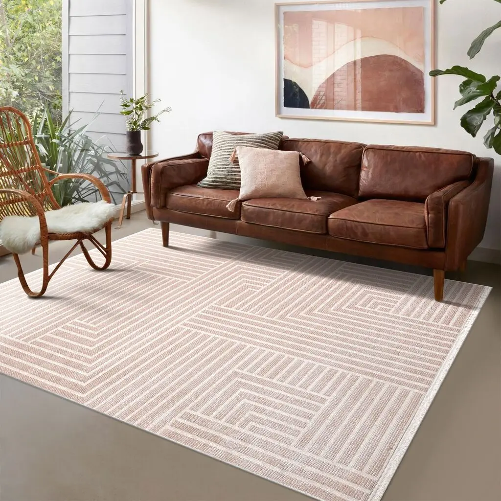 Conceptum Hypnose Tepih Cunda Cn016, 200x400 cm, Bež