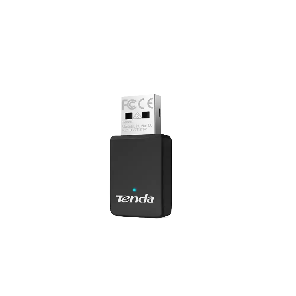 TENDA Wireless USB adapter U11 AX900 Wi-Fi, Crni