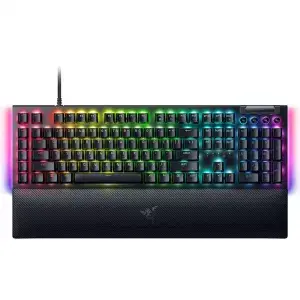 Razer BlackWidow V4 Gaming tastatura, Žuti Switch, Crna