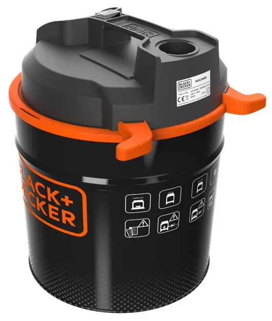 Usisivač za pepeo sa HEPA filterom Black and Decker BXVC20MDE