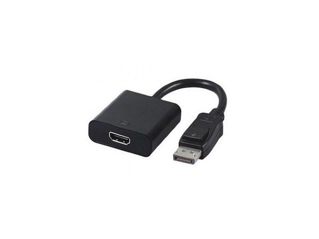 A-DPM-HDMIF-002 Gembird DisplayPort v1 to HDMI adapter cable, black FO (alt A-DPM-HDMIF-08)