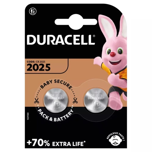 DURACELL Coin baterija LM 2025 2 kom