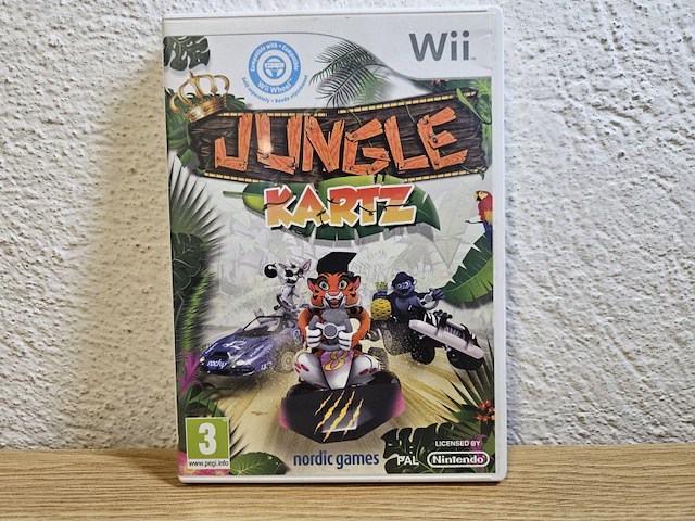 Original igrica igra za Nintendo Wii Jungle Kartz trke