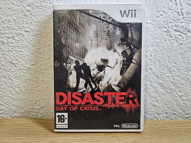 Original igrica igra za Nintendo Wii Disaster Day of Cr