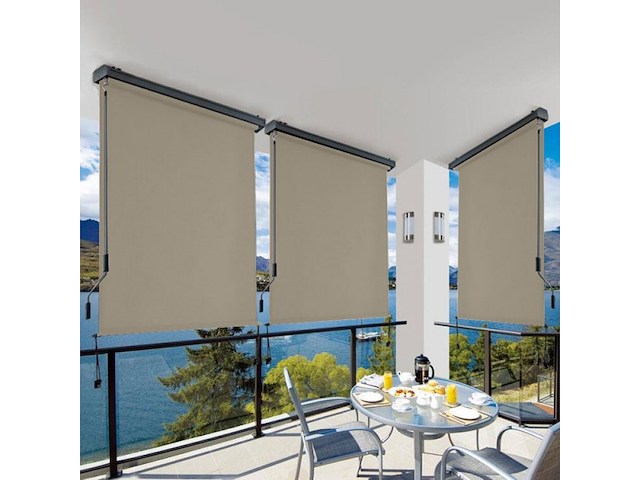 Rol Vertikalna Tenda 140 x 250 cm Bež