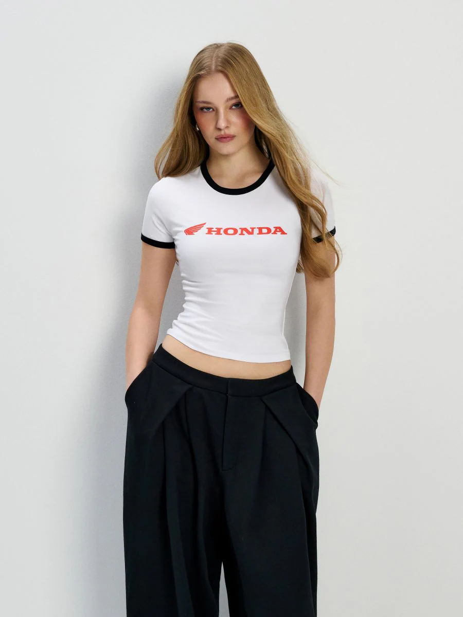 Majica sa printom Honda