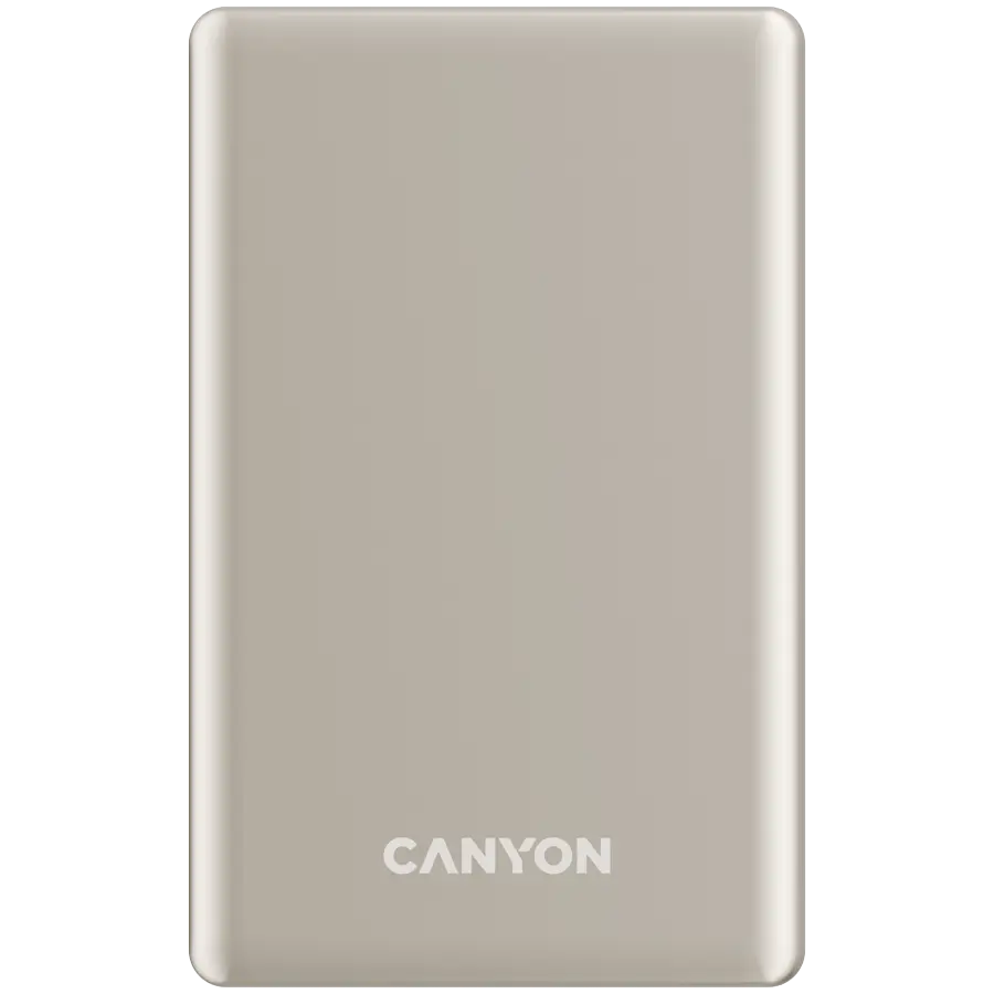 Canyon Spoljna bateriјa OnPower 505 slim Magnetic, 5000 mAh, PD20W, bež