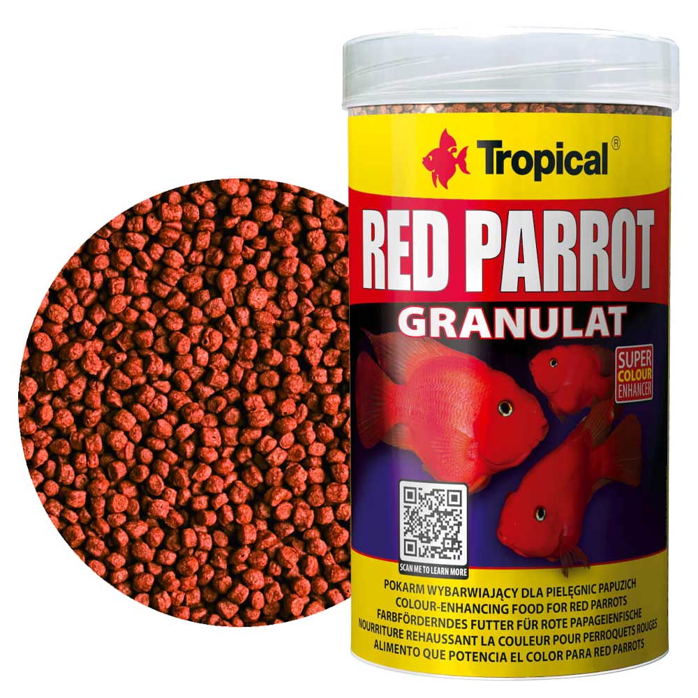 Tropical red parrot granulat 250ml