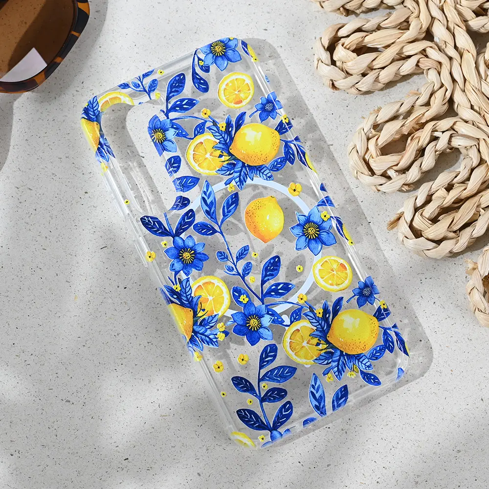 Maska za Samsung Galaxy S23 Mediteran Lemon Print Magsafe