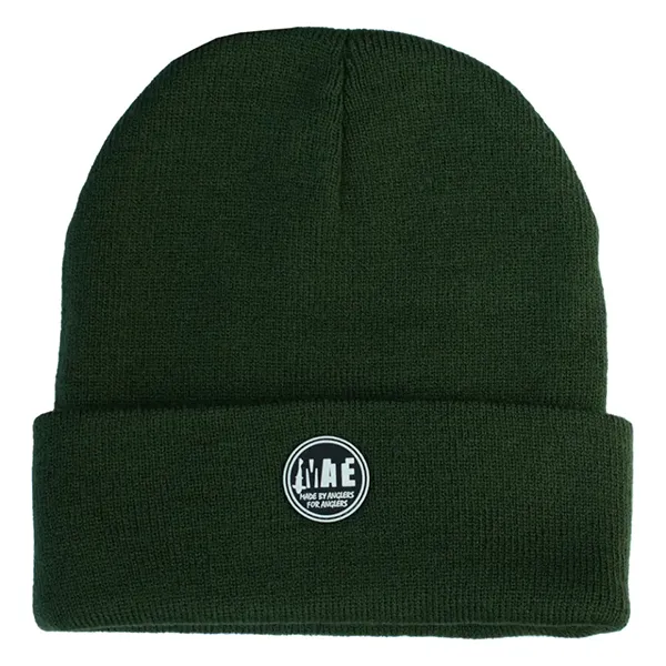 MATE KNITTED BEANIE Zelena – pletena kapa