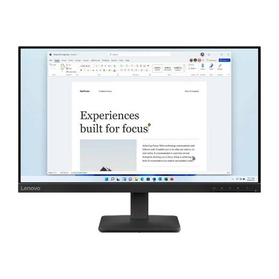 Monitor Lenovo L24-4E IPS 23,8", 1920 x 1080 (Full HD), W-LED, Cna boja