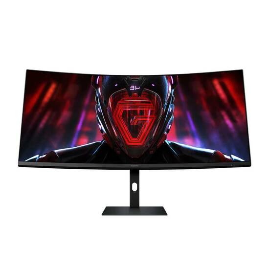 Monitor Xiaomi G34WQI 34" CURVED 3440X1440 UWQHD 180HZ DP GAMING, Crna boja
