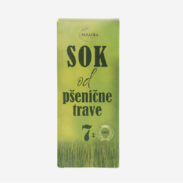 SOK OD PŠENIČNE TRAVE ZAMRZNUT 30 ML 7/1 PANACEA NATURALE