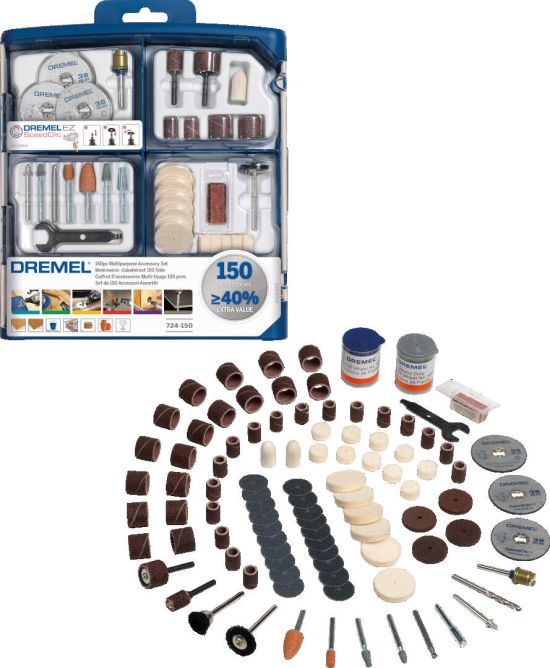 Dremel set višenamenskog pribora od 150 delova (724) - 2615S724JA