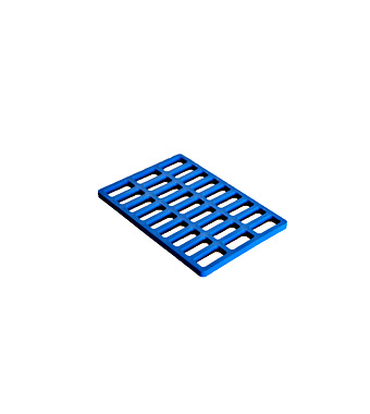 Shim Plate VS series, material thickness 5.0 mm, blue