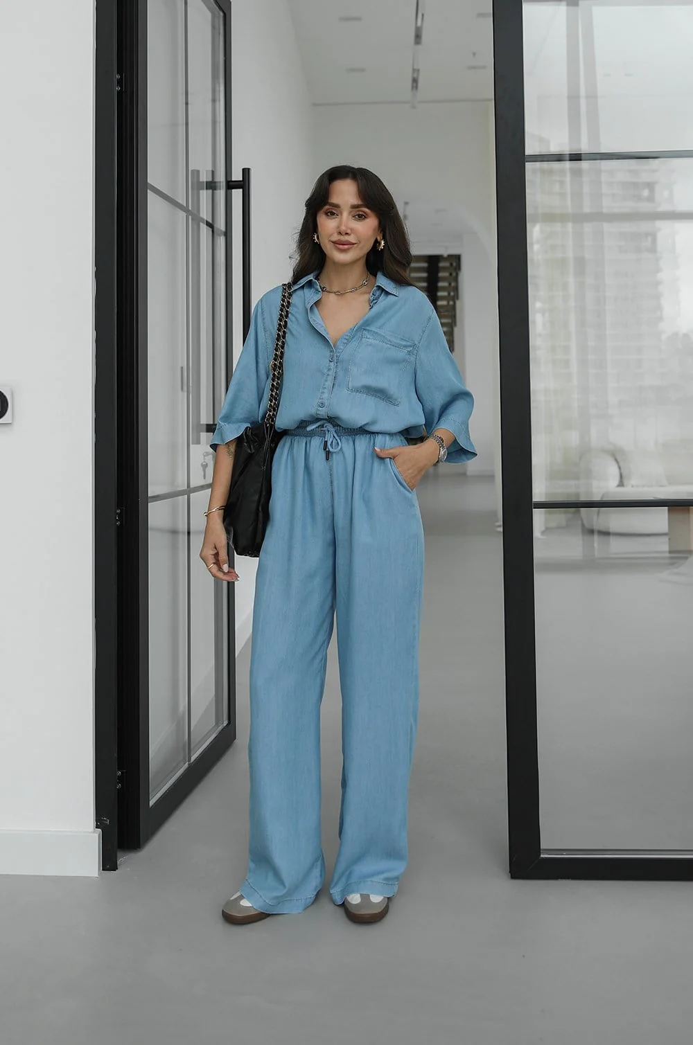AZURE FLOW DENIM SET