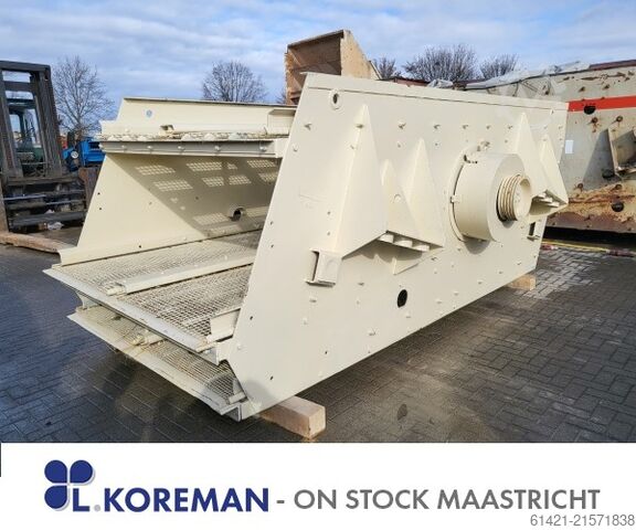 Sito mašina Nordberg Bergeaud 21/50-3
Nordberg Bergeaud Screening machine 21/50-3