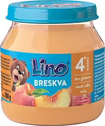 LINO kaša sa ukusom breskve 130 g
