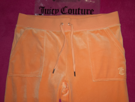 Juicy Couture kajsija pliš donji deo trenerka NOVO
