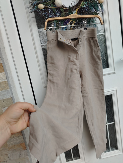 RezzMassimo Dutti krem pantalone S