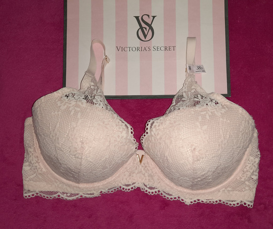 Victoria secret svetlo roze cipka 85D NOVO!%