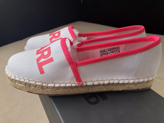 Karl Lagerfeld espadrile NOVO