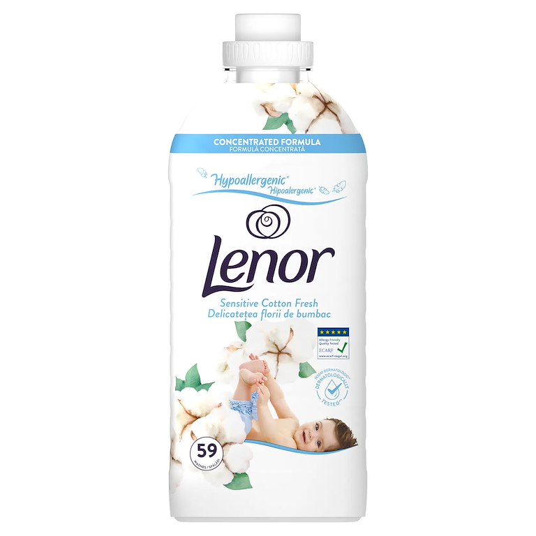 Lenor Omekšivač Sensitive, 1239 ml, 59 pranja