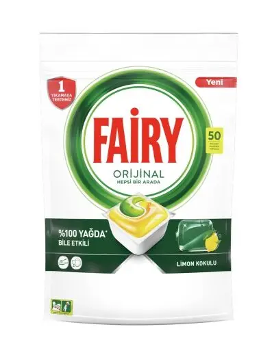 Fairy Tablete za mašinsko pranje sudova Original, 50 komada