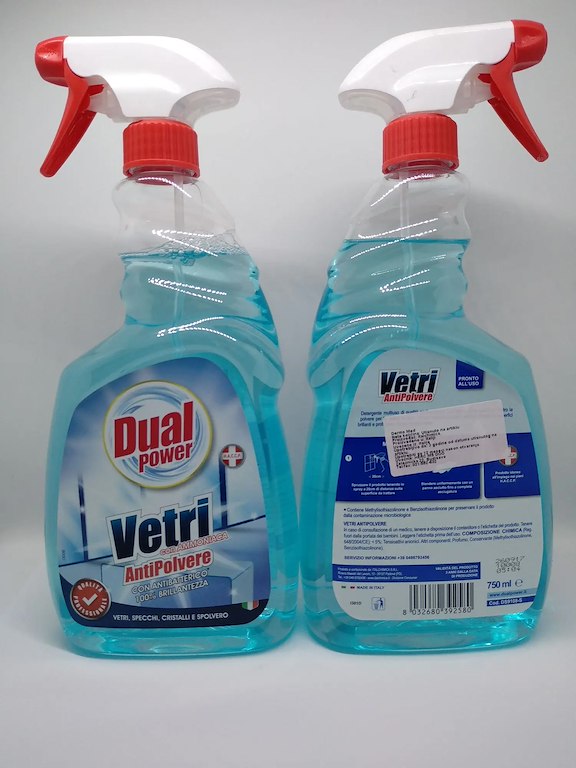 DUAL POWER za prozore SPRAY 750ml-Vetri