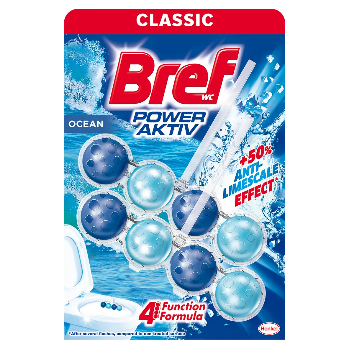 BREF WC osveživač Power Aktiv OCEAN 2x50g