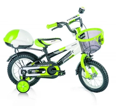 Dečija bicikla 12" Fitness Crno-Zeleni ( SM-12016 )