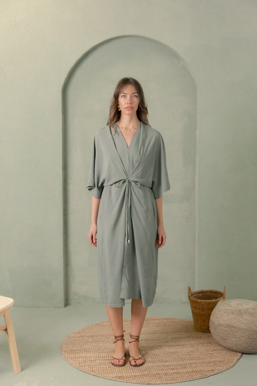 HALJINA KIMONO OLIVE