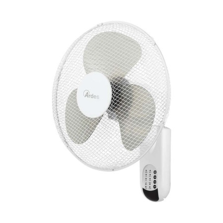 Ardes 5w40rw zidni ventilator 50w sa daljinskim upravljačem i tajmerom beli