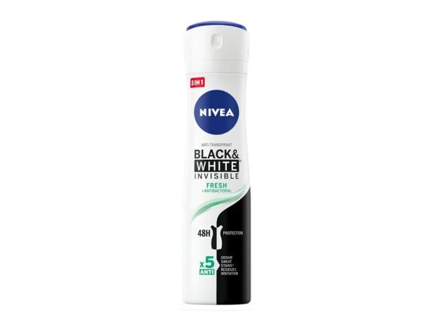 NIVEA DEO SPREJ B&W INVISIBLE FRESH 150 WOMEN