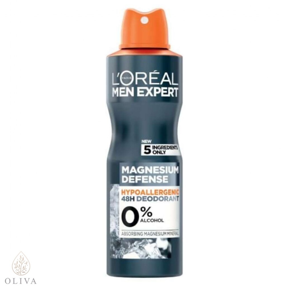 L'OREAL PARIS MEN EXPERT MAGNESIUM DEFENSE DEZODORANS U SPREJU 150 ML